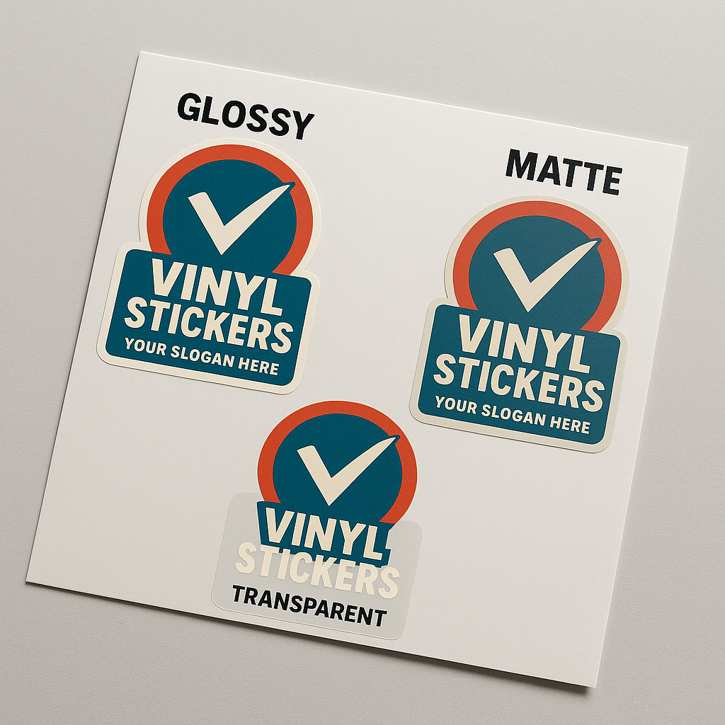 Autocollants vinyles : Quelles finitions pour une impression ...